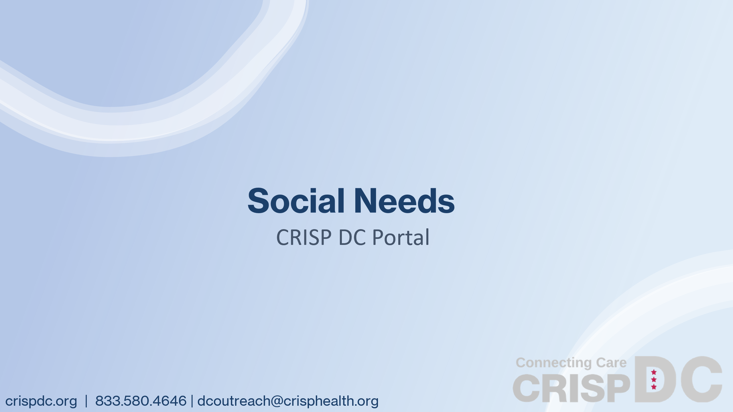 Resources - CRISP DC - DC Designated Health Information Exchange