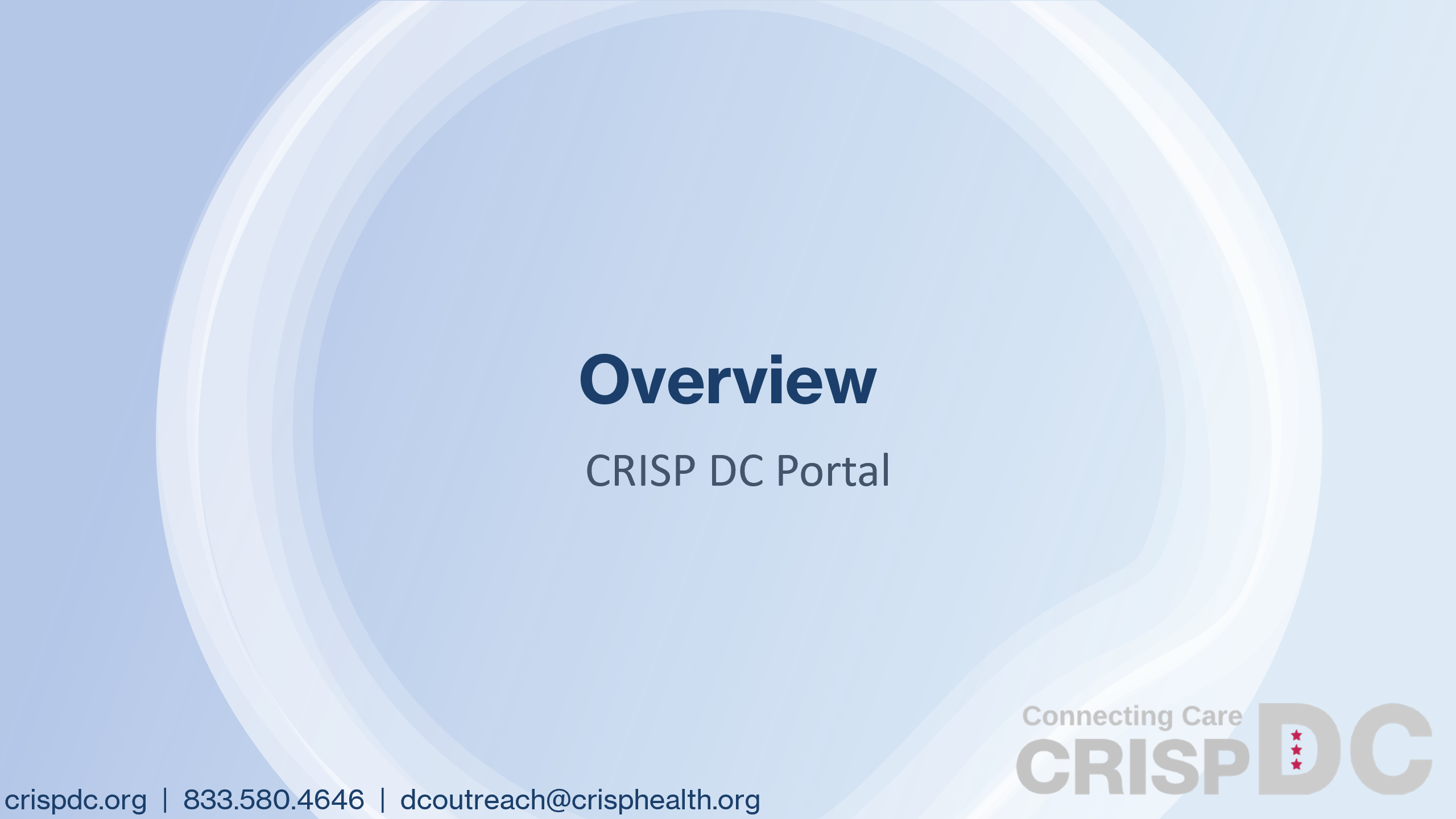 Resources - CRISP DC - DC Designated Health Information Exchange
