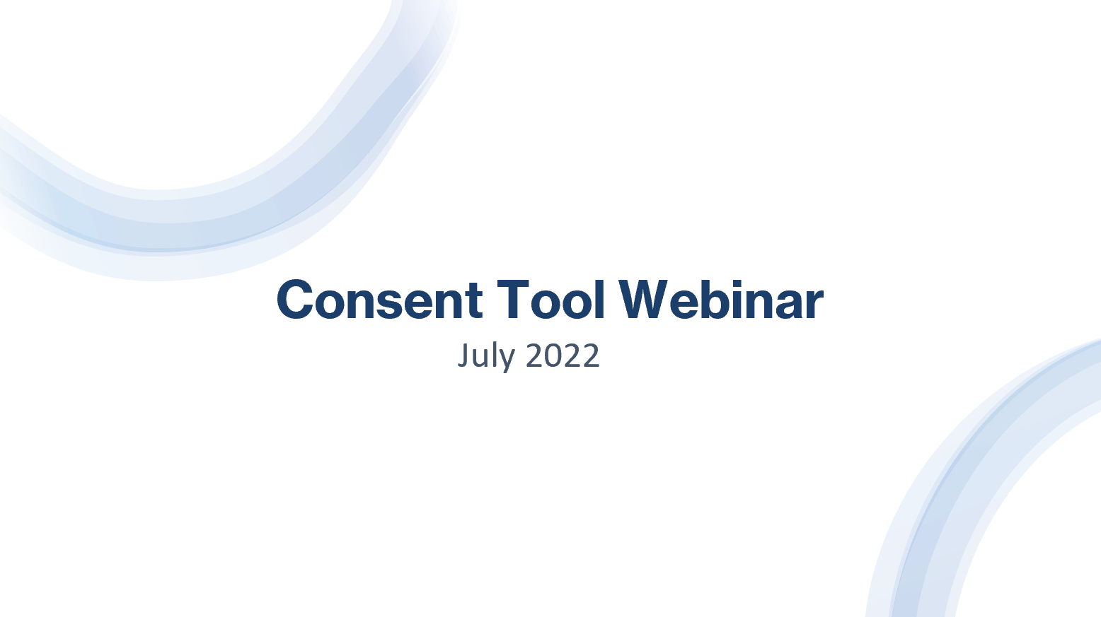 Consent Tool - CRISP DC - DC Designated Health Information Exchange